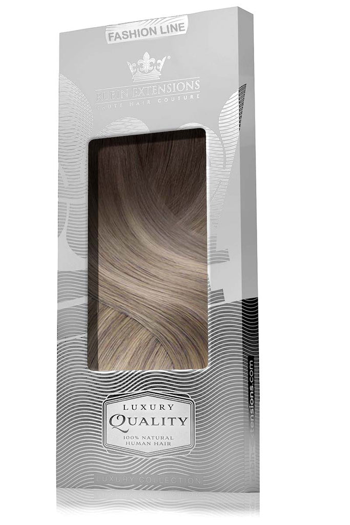CLIP-IN EXTENSIONS: Luxus Sombre Balayage & Platinblond – Rubin ...